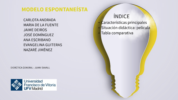 Modelo espontaneísta by José Domínguez Sánchez on Prezi