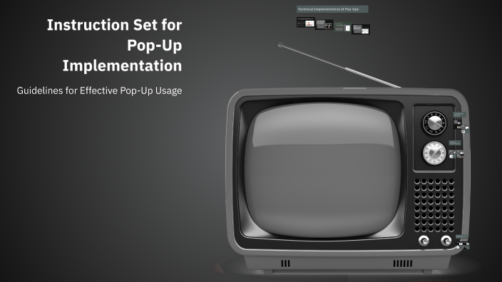 Instruction Set for Pop-Up Implementation by Dentra Binomo on Prezi