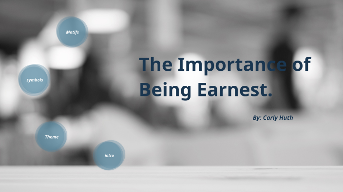 The Importance of being Earnest by Carly Huth on Prezi