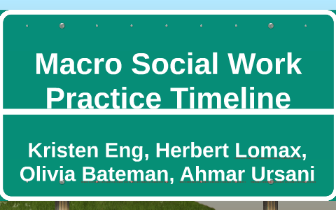 Macro Social Work Practice Timeline by on Prezi