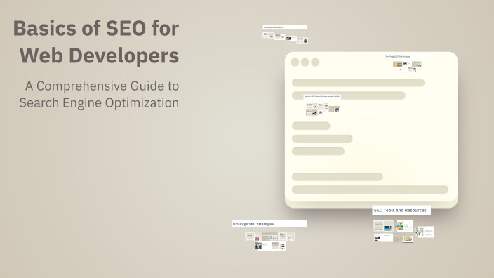Basics of SEO for Web Developers by Константин Лоскутов on Prezi