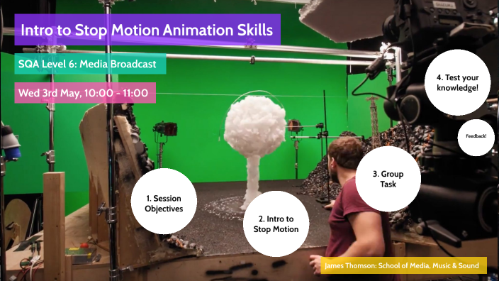 Intro to Stop Motion Animation Skills by James Thomson on Prezi