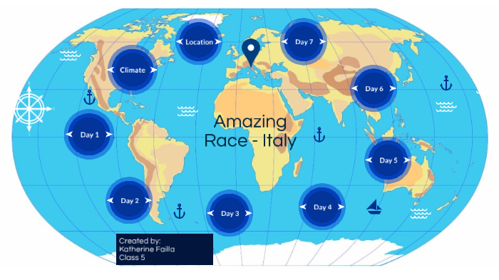 Italy Amazing Race by Katherine Failla on Prezi