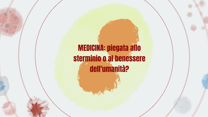 MEDICINA: piegata allo sterminio o al benessere dell'umanità? by ...