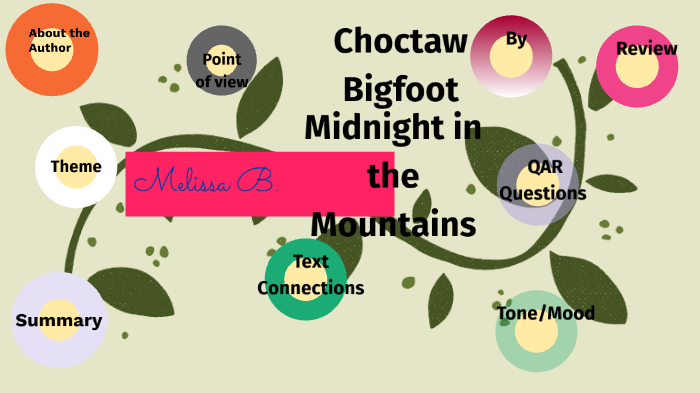 Choctaw Bigfoot Midnight in the Mountains by Melissa Bateman on Prezi