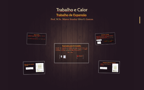 Trabalho e Calor by Maron Stanley Gomes on Prezi