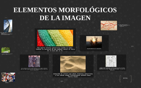 ELEMENTOS MORFOLOGICOS DE LA IMAGEN by Mirian Salvador Huancahuari on Prezi