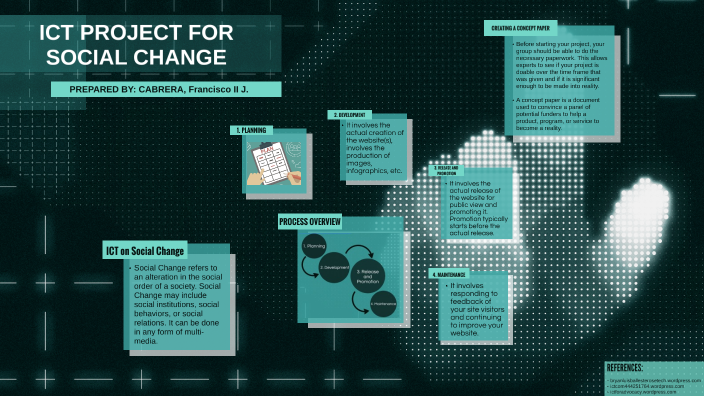 LESSON 12: ICT Project for Social Change by Francisco II Cabrera on Prezi