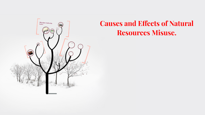 Cause and Effects of Natural Resources Misuse by Grisiela Rodríguez ...