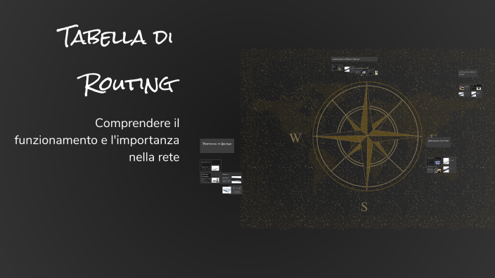 Tabella di Routing by alessio agugliaro on Prezi