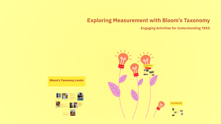 Exploring Measurement with Bloom’s Taxonomy by Norayn Montesinos on Prezi