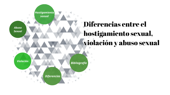 Diferencia de los delitos de hostigamiento sexual, abuso sexual y violación by Ariadna Solis on ...