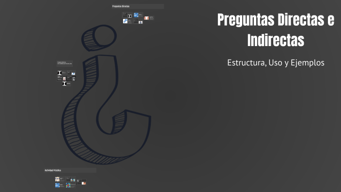 Preguntas Directas e Indirectas by Gabriel Sanchez on Prezi