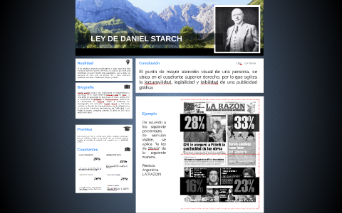 LEY DE DANIEL STARCH by Pau Pling on Prezi