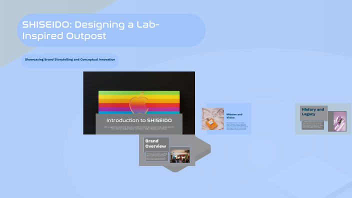 SHISEIDO: Designing a Lab-Inspired Outpost by Rachel Sim on Prezi