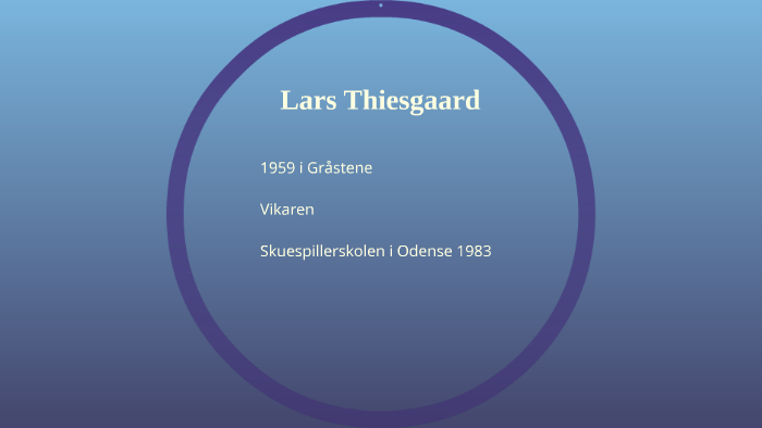 Lars Thiesgaard og Dansk Tegnefilm by Christian Morre Pedersen on Prezi