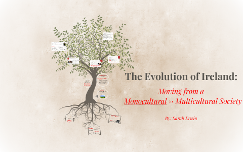 The evolution of Ireland from a mono-cultural society to a m by Sarah ...