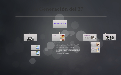 La Generación del 27 by on Prezi