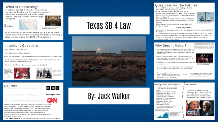 Texas SB4 law by Jack Walker on Prezi