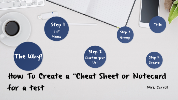 How to Create a "Cheat sheet" or notecard by Bethany Schacher on Prezi