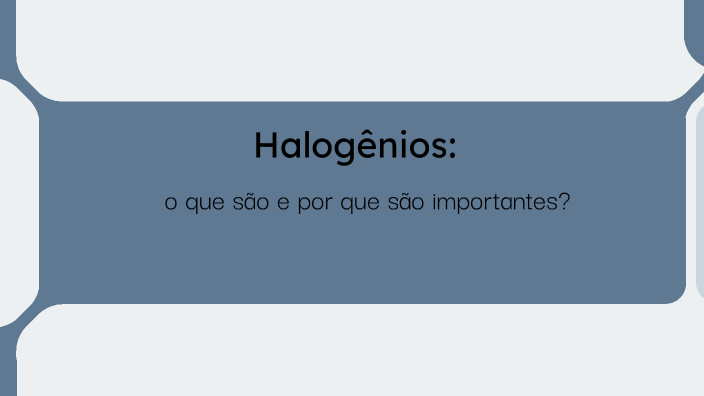 Halogênios: o que são e por que são importantes? by Lord Mestre on Prezi