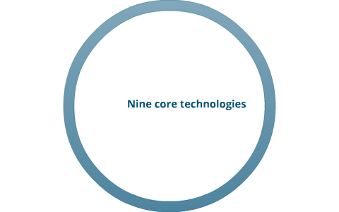 The nine core technologies - Foundation of Tech 3A by Joshua Boykin on ...