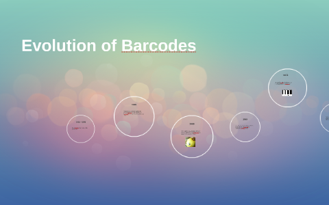 Evolution of Barcodes by jordan connors