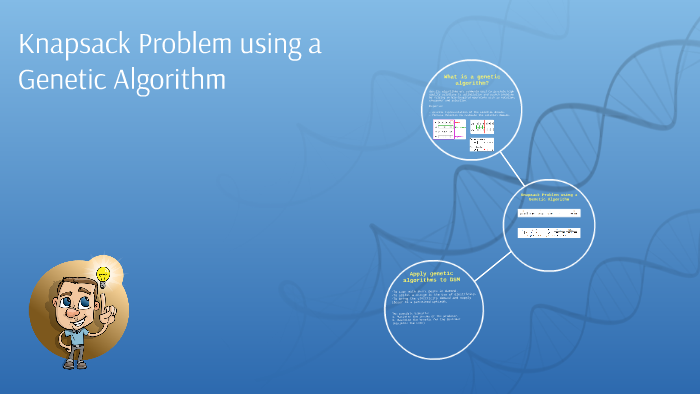 Solving the Knapsack Problem using a Genetic Algorithm in Ja by Weeam ...