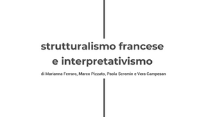 strutturalismo e interpretativismo by carlotta stecchini on Prezi Design