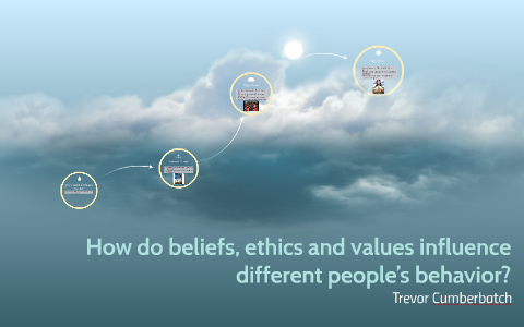 How do beliefs, ethics and values influence different people by Trev ...
