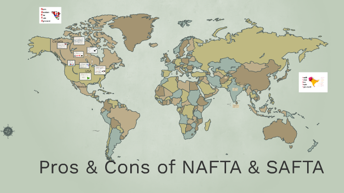 Pros & Cons of NAFTA & SAFTA by Môhãmmãd Mušfîquŕ Ålîf on Prezi