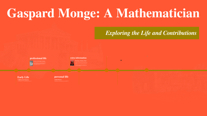 Gaspard Monge: A Mathematician by Dustin Jones on Prezi