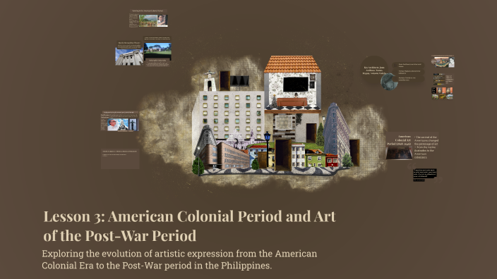 American Colonial Period and Art of the Post-War Period by Keith Orence ...