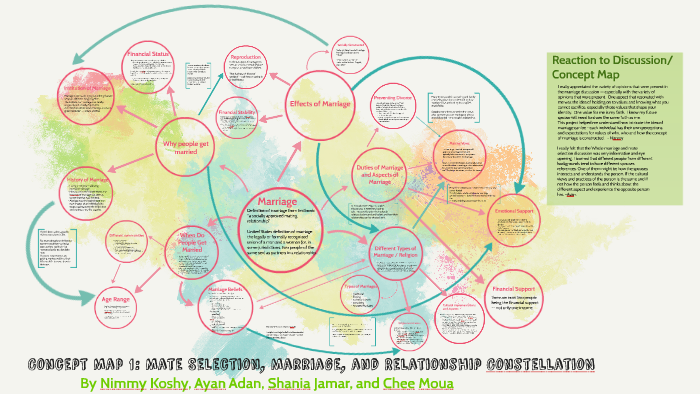 Concept Map 1: Mate Selection, Marriage, and RElationship Co by Nimmy ...