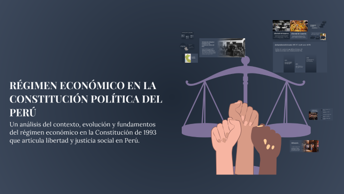 RÉGIMEN ECONÓMICO EN LA CONSTITUCIÓN POLÍTICA DEL PERÚ by ROCIO BOZA on ...