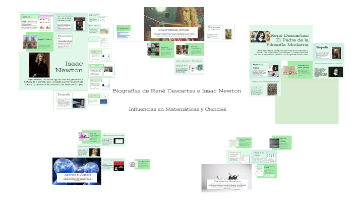 Biografías de René Descartes e Isaac Newton by Angie Orozco on Prezi