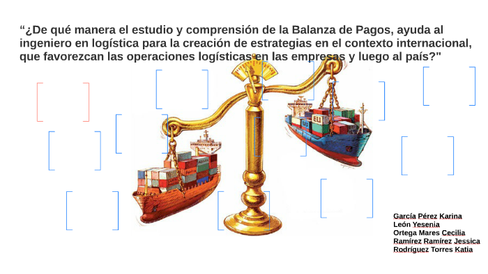 De qué manera el estudio y comprensión de la Balanza de Pa by Katina ...