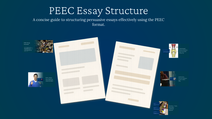 PEEC Essay Structure by Callie c on Prezi