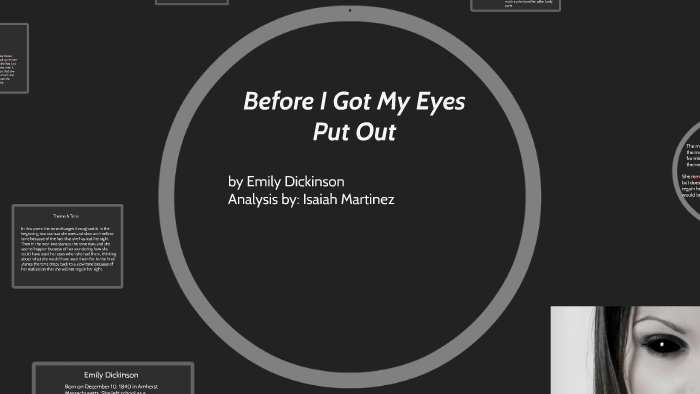 Before I Got My Eyes Put Out by Isaiah Martinez on Prezi
