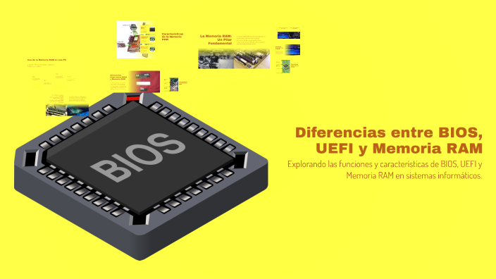 Diferencias entre BIOS, UEFI y Memoria RAM by andrea araujo on Prezi