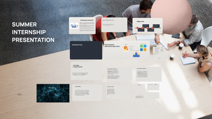 SUMMER INTERNSHIP PRESENTATION by Aniket Yadav on Prezi