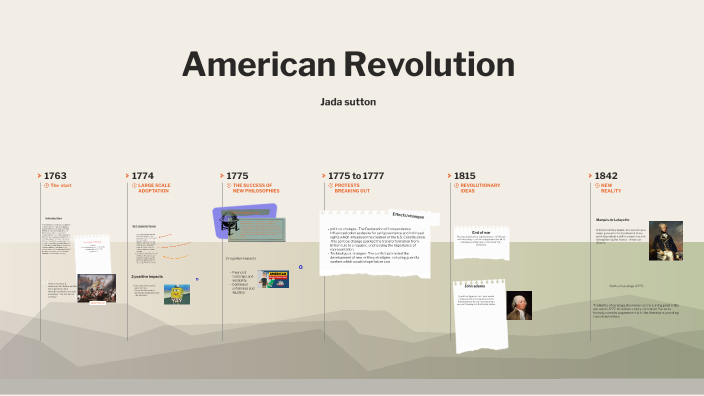 American Revolution by jada sutton on Prezi