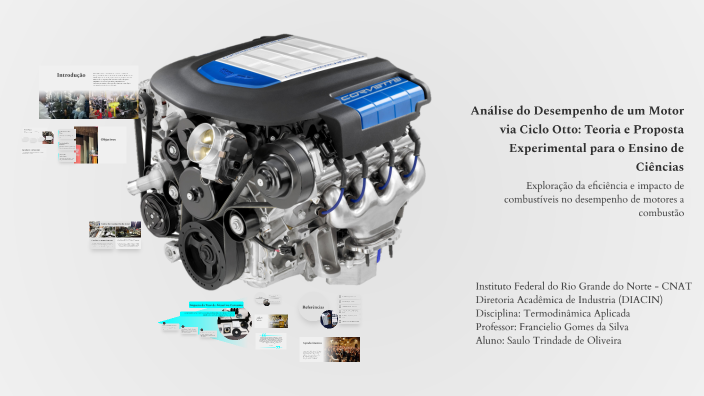 Análise do Desempenho de um Motor via Ciclo Otto: Teoria e Proposta ...