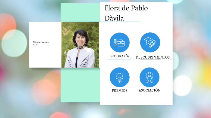 Flora de Pablo Dávila by Mireia Iranzo on Prezi