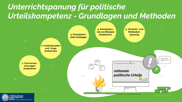 1.2.4 Unterrichtspanung für politische Urteilskompetenz - Grundlagen und Methoden by Team DiLe ...