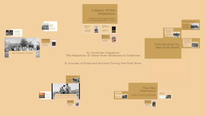The Migration of Okies from Oklahoma to California by Nancy Walters on ...