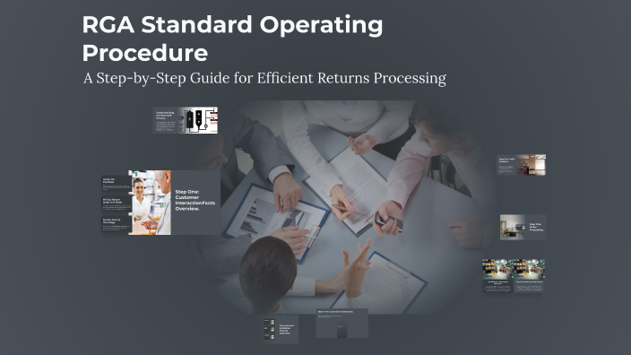 RGA Standard Operating Procedure by Sukhmani Kaur on Prezi
