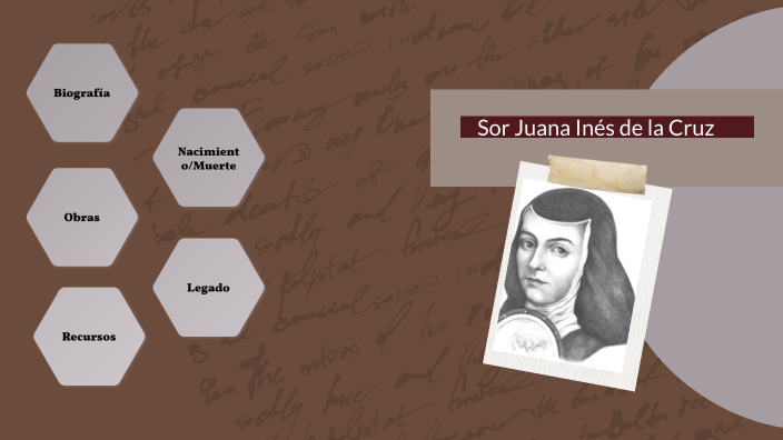 Biografia de Sor Juana Ines de la Cruz by Fabiola Gonzalez Hernandez on ...