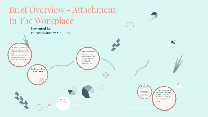 Attachment Styles in the workplace by Patricia Sanchez on Prezi