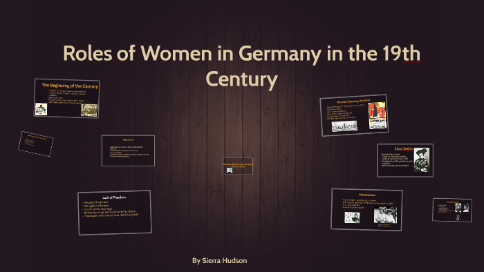 Roles of Women in Germany in the 19th Century by sierra hudson on Prezi